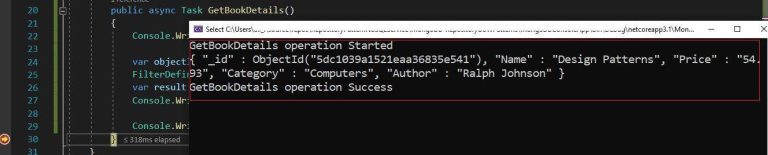 Using MongoDB in C# Console Application | TheCodeBuzz