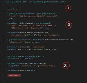 Connect .NET SQL Database C# Example - TheCodeBuzz