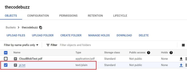 Python – Read files Google Cloud Storage - TheCodeBuzz