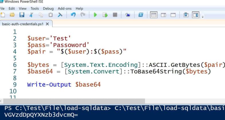 Powershell Invoke-WebRequest for Basic authentication